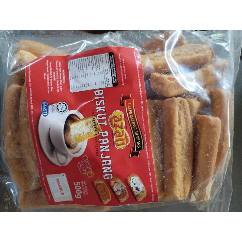 Biskut azan/biskut panjang/roti kok/biskut lutut | Shopee Malaysia