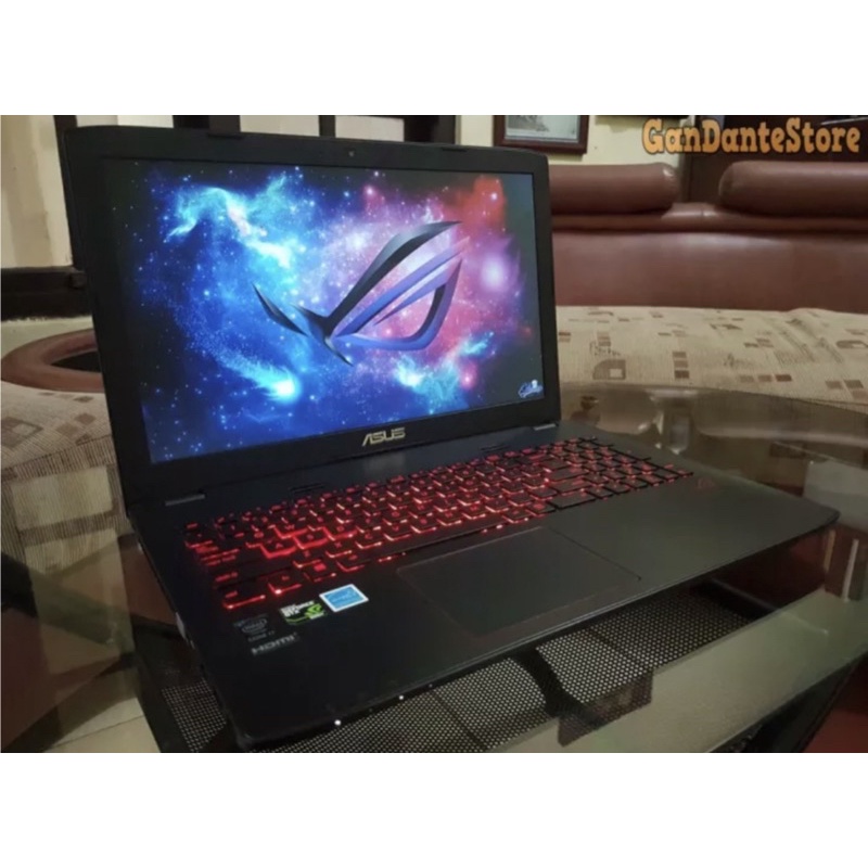 Asus ROG i7 gaming Laptop with high end specs GTX Graphic ssd + Hdd 1Tb ...