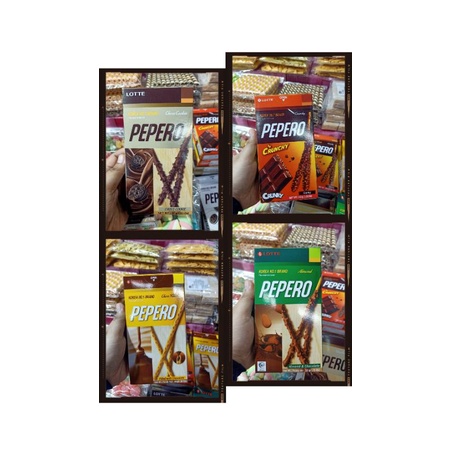 Lotte Pepero kotak besar BIG BOX /Stick Biscuit Pack 256g | Shopee Malaysia