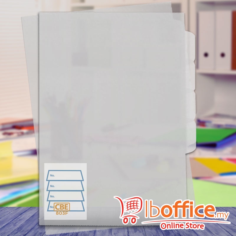 PP Document Holder - CBE 803F - F4 - White | Shopee Malaysia