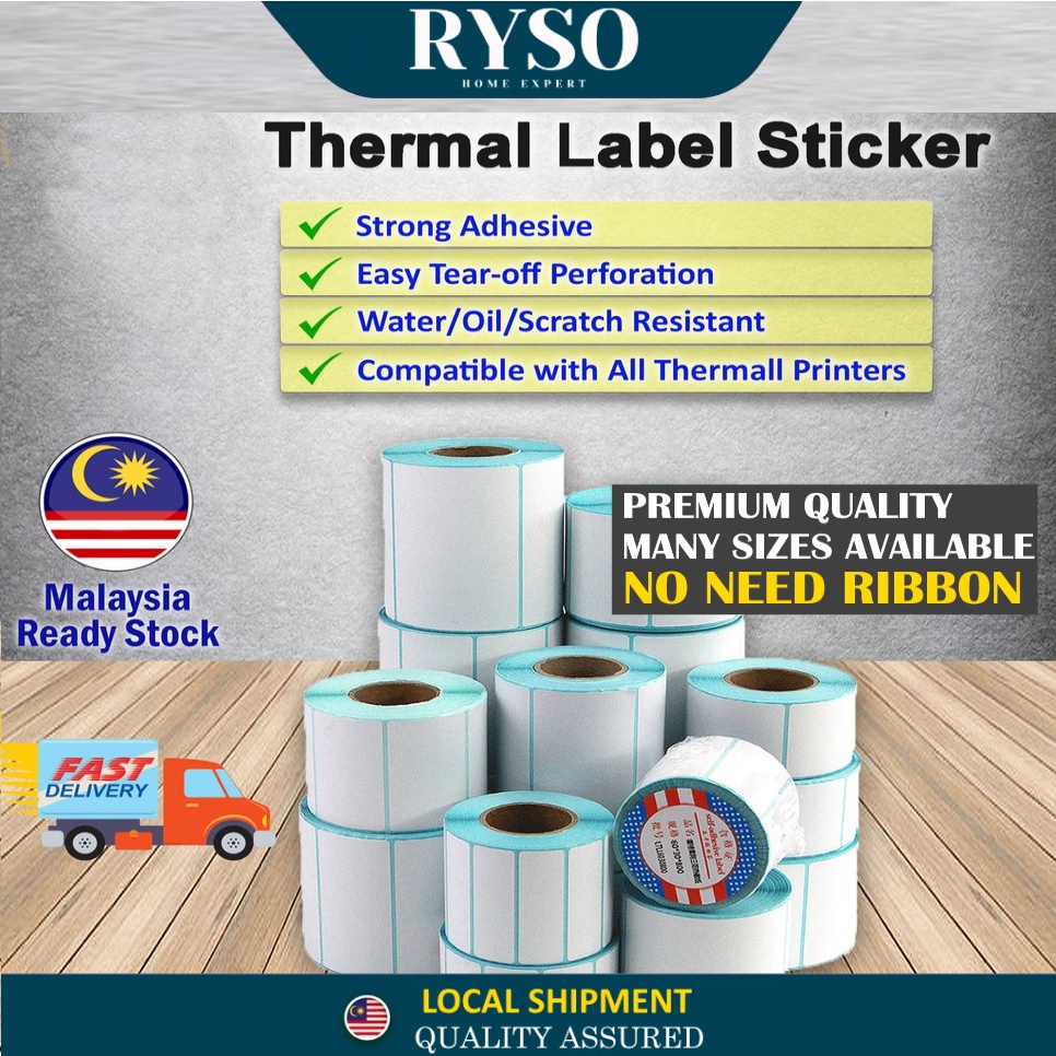 Barcode Sticker Thermal Price Label Product Label Sticker Paper Stock ...