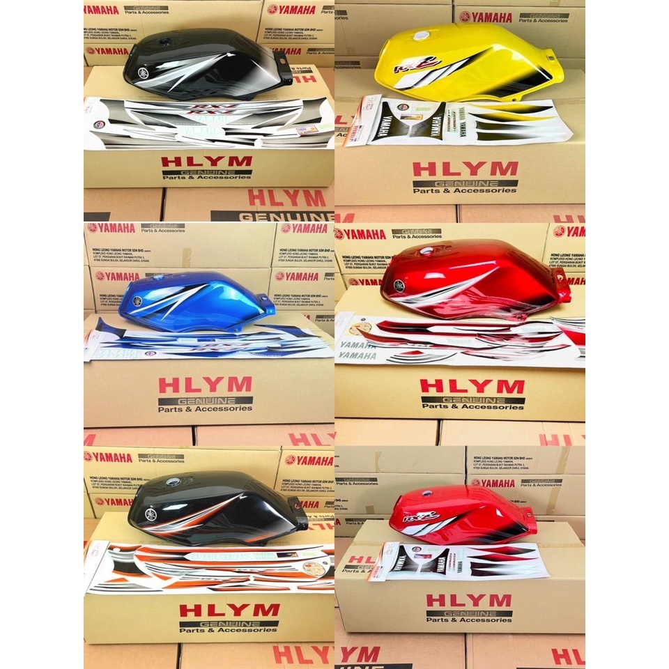 RXZ HLY HLYM 100% ORIGINAL YAMAHA 5PV CATAL CATALYZER FUEL TANK ...