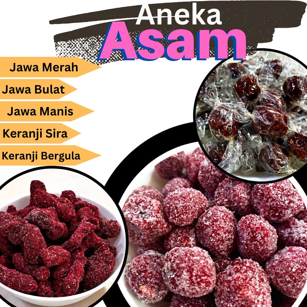 Asam Pelbagai Jenis | Asam Jawa | Asam Keranji | Shopee Malaysia