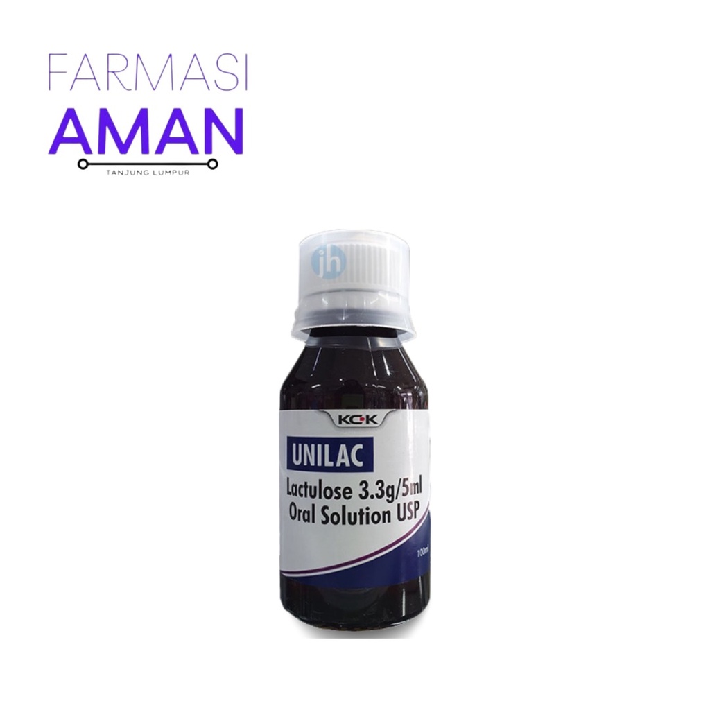 Unilac Lactulose 3.3g/5ml Oral Solution USP (Sembelit) | Shopee Malaysia
