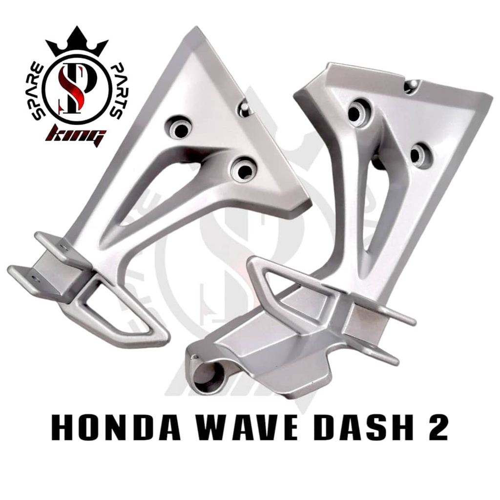 HONDA WAVE DASH 2 DASH FI DASH NEW RH LH FOOTREST BRACKET PEMIJAK PIJAK KAKI BRACKET KIRI KANAN ...
