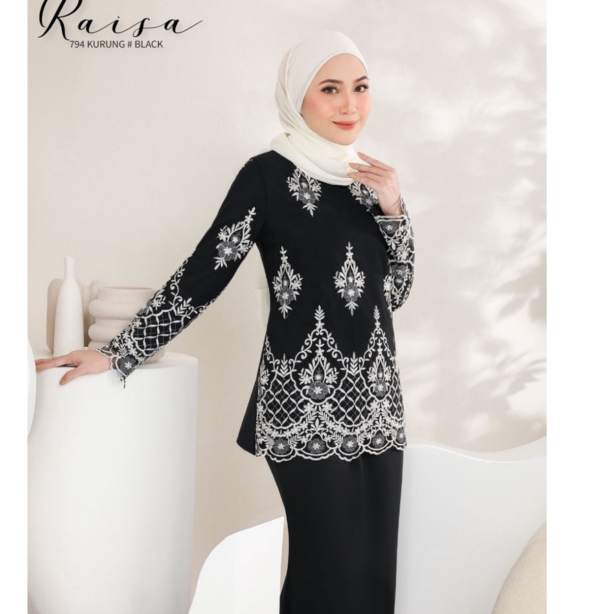 CHICCHOC RAISA KURUNG MODERN LACE WUDHU FRIENDLY EXCLUSIVE LACE ...