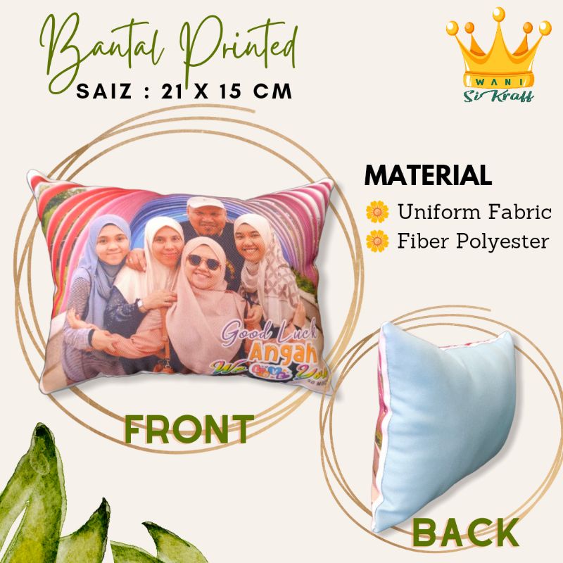 BANTAL PRINTED - BANTAL BERGAMBAR SAZ A5 ( Graduation / Birthday ...