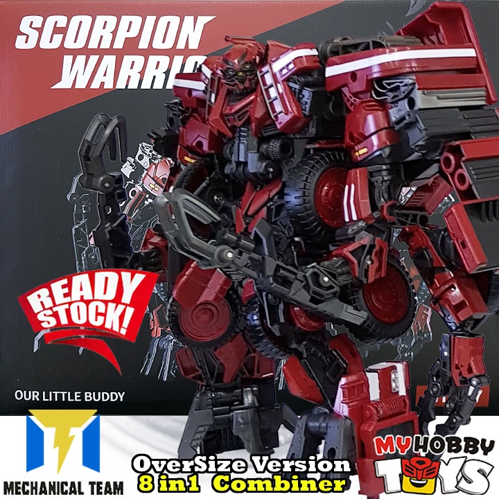 Mechanical Team Transformable Robot - MT07 Scorpion Warrior ,KO ...