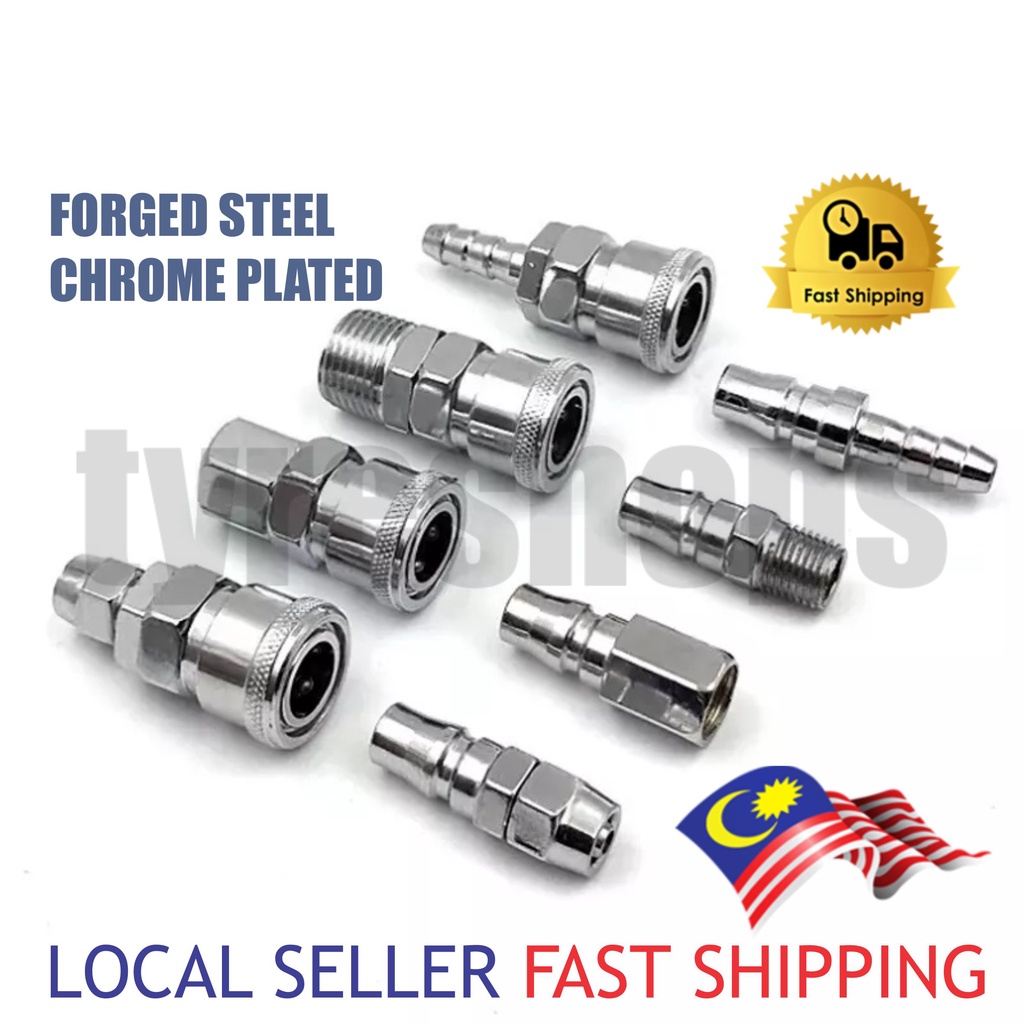 Quick Release Coupler Connector Air Line Hose Coupling Compressor SH20 ...