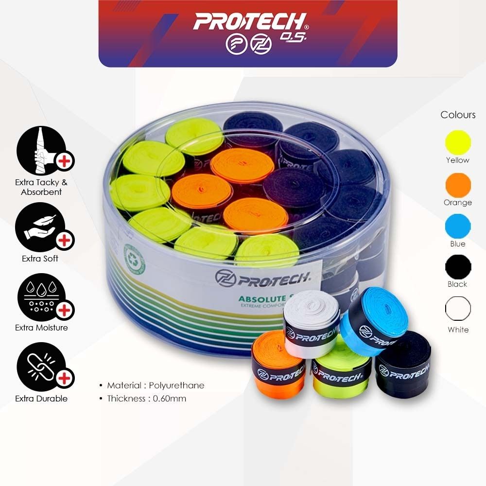 PROTECH Overgrip Absolute Soft (1pc) | Shopee Malaysia