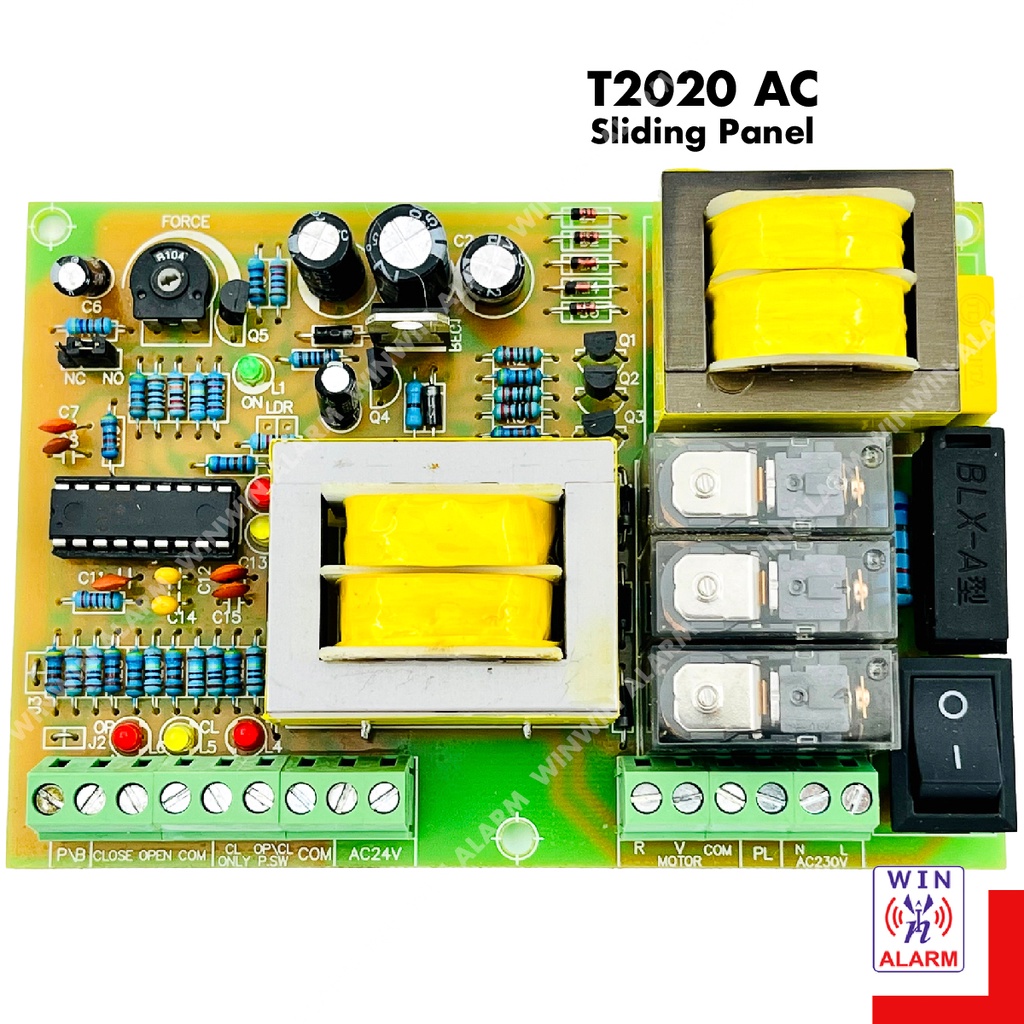 T2020 AUTOGATE AC SLIDING CONTROL PANEL BOARD - LIMIT SWITCH | Shopee ...