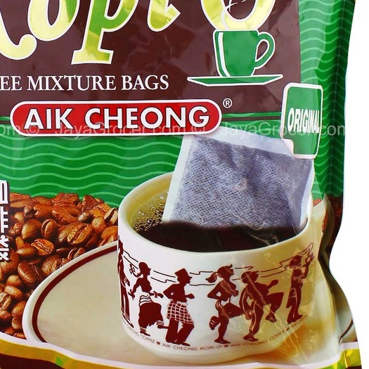 Aik Cheong Kopi O Original Coffee Mixture Bags (20sachets x 10g ...