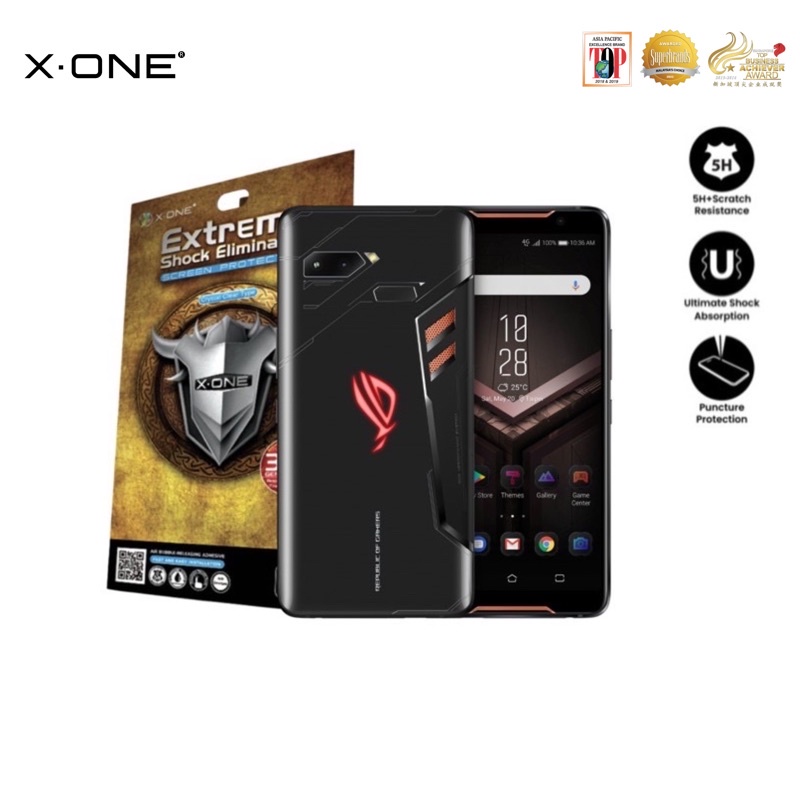 X.One 3rd Extreme for Asus Rog Phone 2 Anti-Shock Screen Protector ...