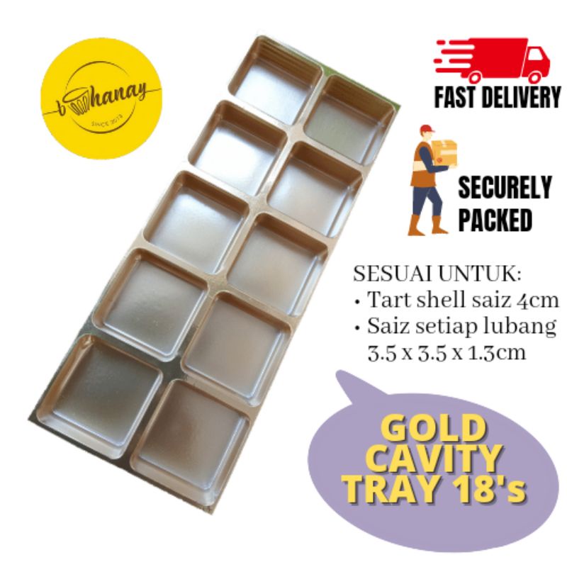 (10 PIECES) 10-cavity BEKAS PLASTIK/KOTAK CHEESE TART BOX BOPS-11 ...