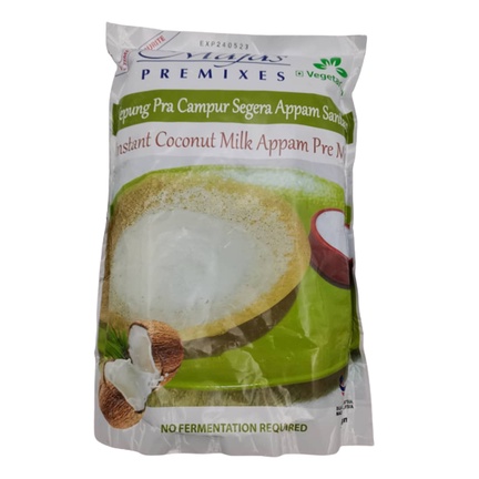 Majas Premixes - Instant Cononut Milk Appam Pre Mix - 500g | Shopee ...