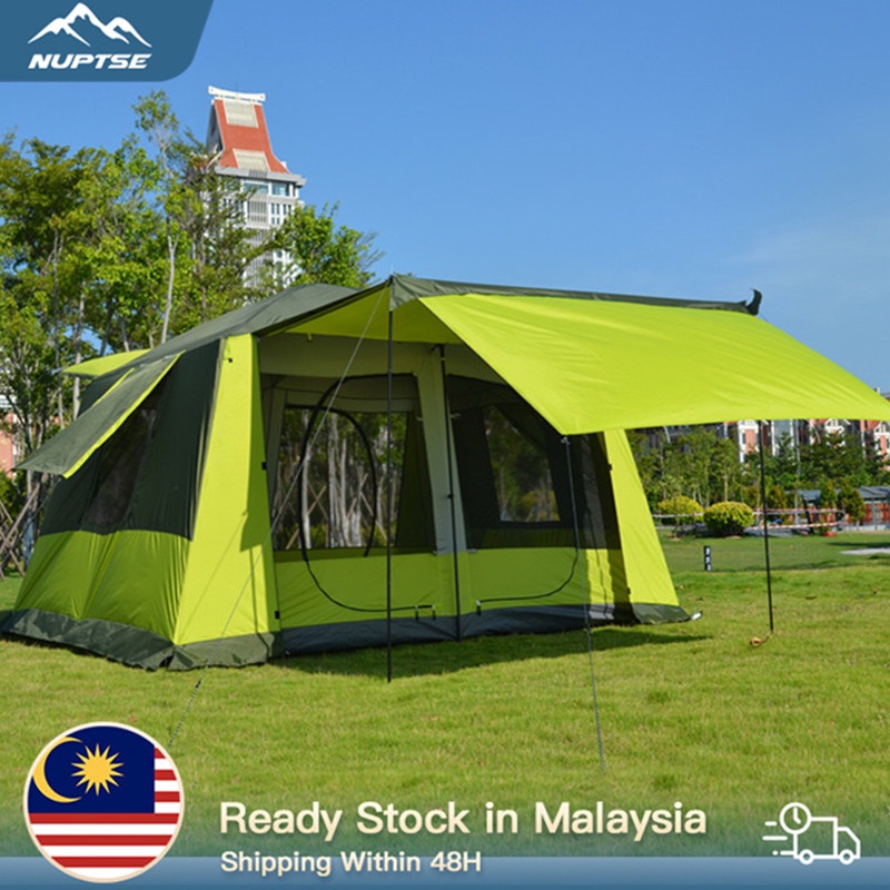 New Arrival 8-12 Person Ultralarge Tent Double Layer Waterproof ...