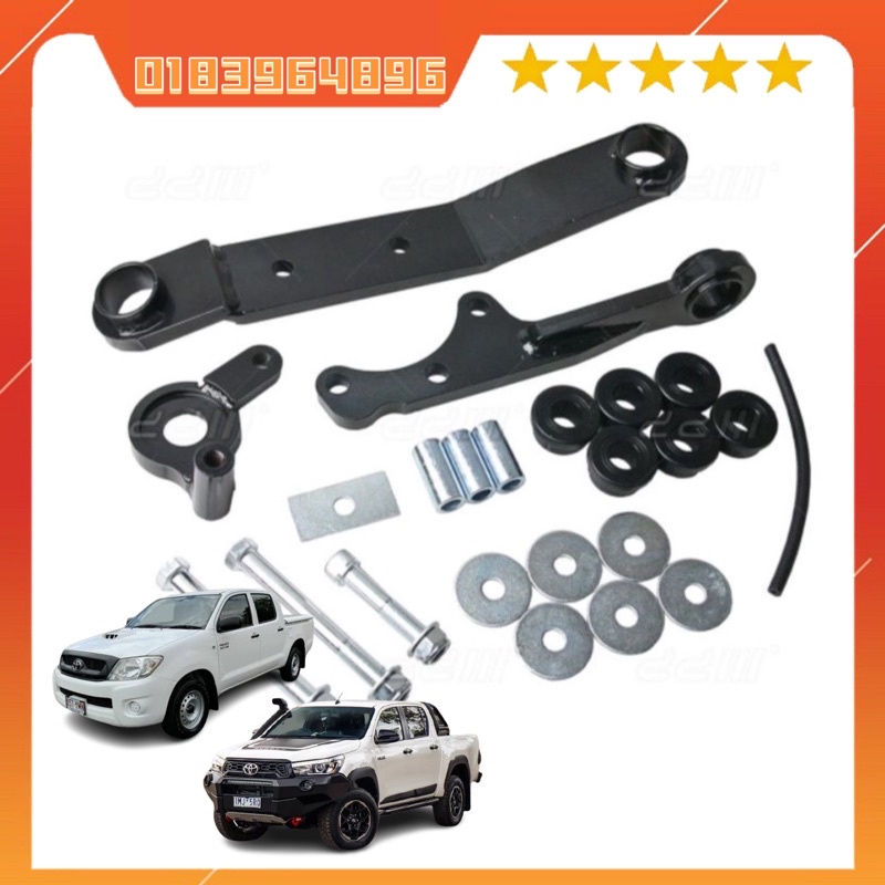 Front Bolt On Diff Drop Kits For Toyota Hilux VIGO REVO KUN25 KUN26 ...