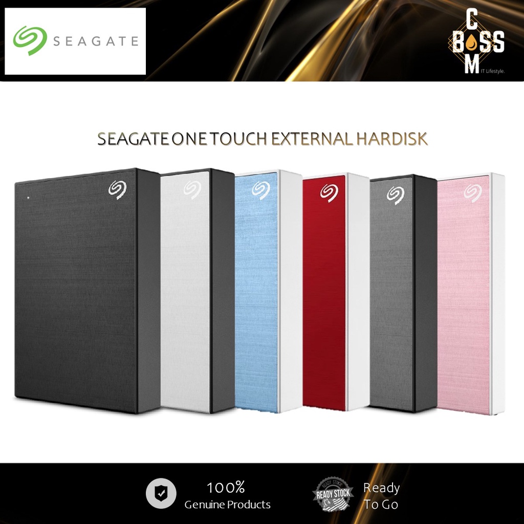 SEAGATE ONE TOUCH EXTERNAL HARDISK | Shopee Malaysia