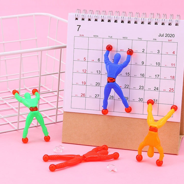 Climbing Spiderman Wall Sticky Children Kid Stress Relief Viral Toy ...