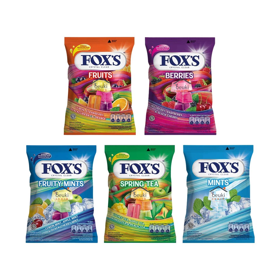 Fox's Multivariant Crystal Clear Candy 90g | Shopee Malaysia