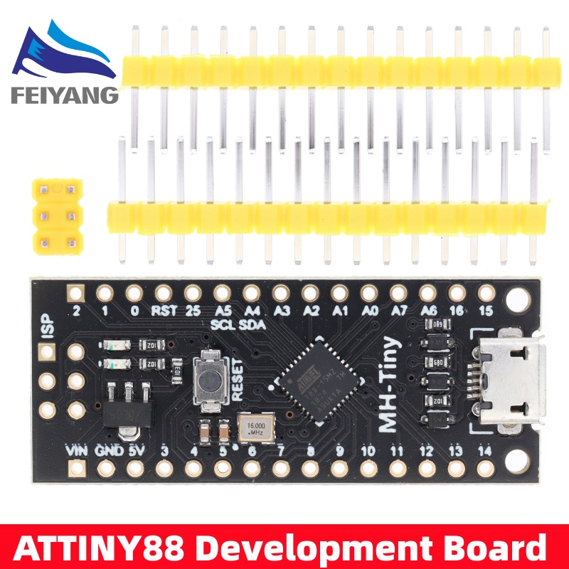 MH-Tiny ATTINY88 micro development board 16Mhz /Digispark ATTINY85 Upgraded /NANO V3.0 ATmega328 ...