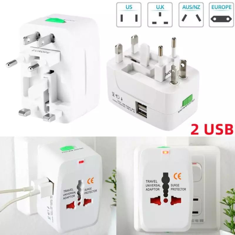 MiMi Universal Travel Adapter Plug All In One International Travel Adaptor Plug Socket For CN/EU ...