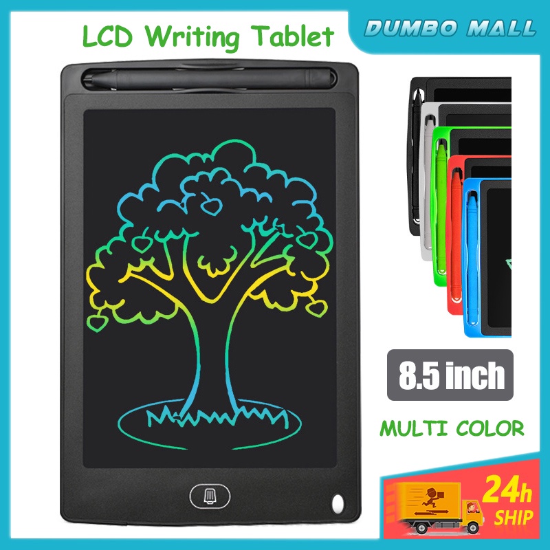 8.5inch Multi Color Graphics Tablet Lcd Drawing Pad Kids Writing Tablet ...