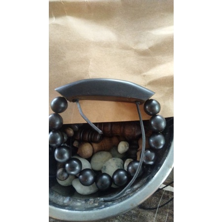 gelang teras kemuning hitam gan gemunggal hutan s | Shopee Malaysia