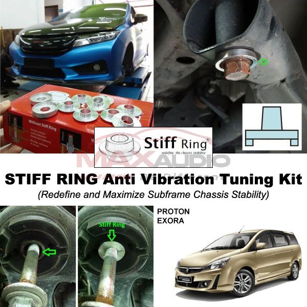 PROTON EXORA STIFF RING T6 Aluminium Rigid Collar Anti Vibration ...