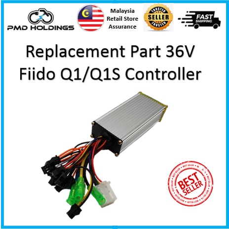 [Ready Stock] 36V Fiido Q1 / Q1S Controller For Fiido Electric Scooter ...
