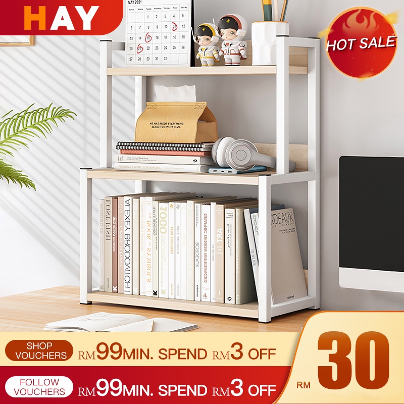 Desk organizer Office Table Book Shelf Multipurpose Book Rack Document ...