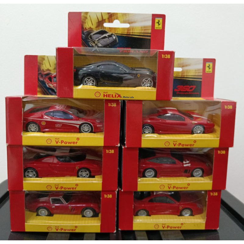 Shell V-Power Ferrari Complete Vintage Collection Set (7 Cars) | Shopee ...