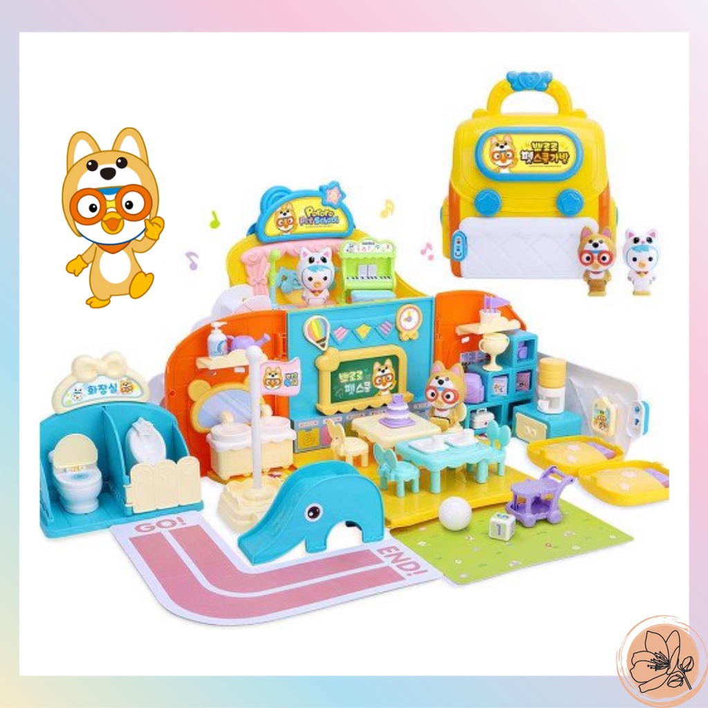 Pororo x Pet School Bag Pororo Kindergarten House | Shopee Malaysia