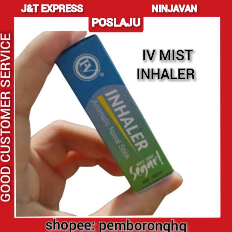 IVMIST INHALER LULUS KKM / UBAT HIDUNG TERSUMBAT / RESDUNG / vicks nose ...