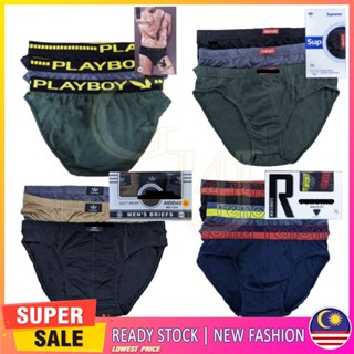 SELUAR DALAM LELAKI / SPENDER LELAKI / 3 IN 1 / BOX / CHAMPION / POLO ...