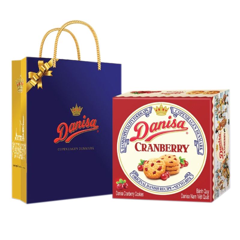 Danisa Cranberry Butter Biscuits Box Of 405G | Shopee Malaysia
