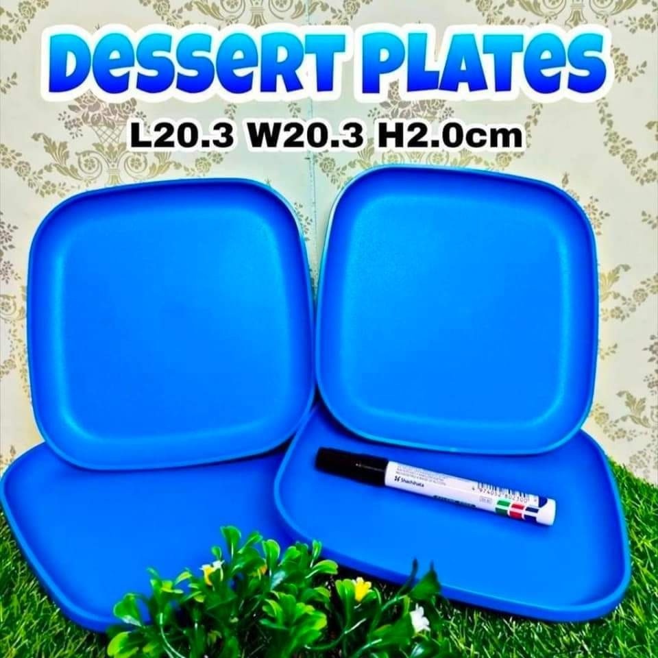 Dessert Plates - 4pcs - ready stock | Shopee Malaysia