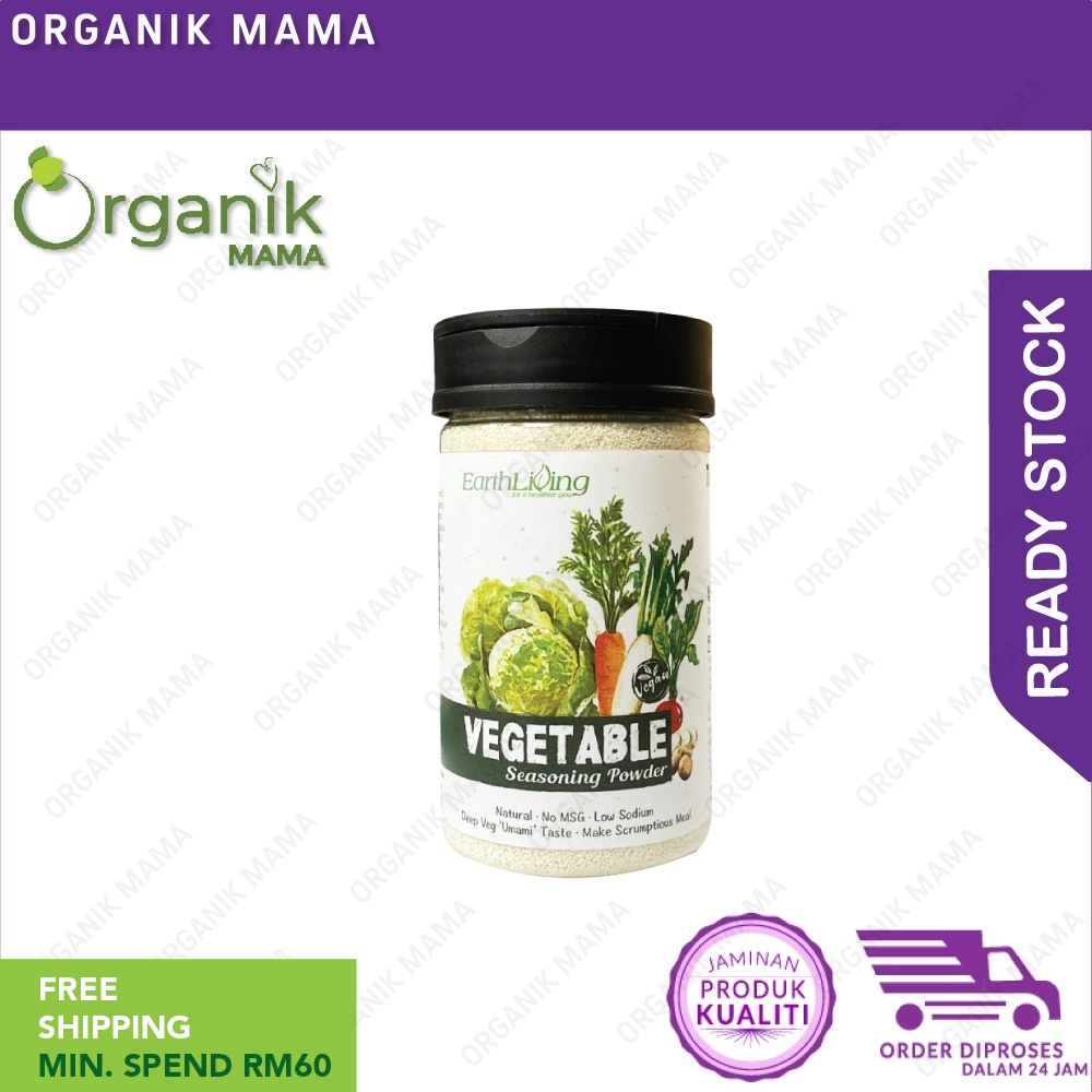 EARTH LIVING Natural Vegetable Seasoning Powder 200g | Shopee Malaysia