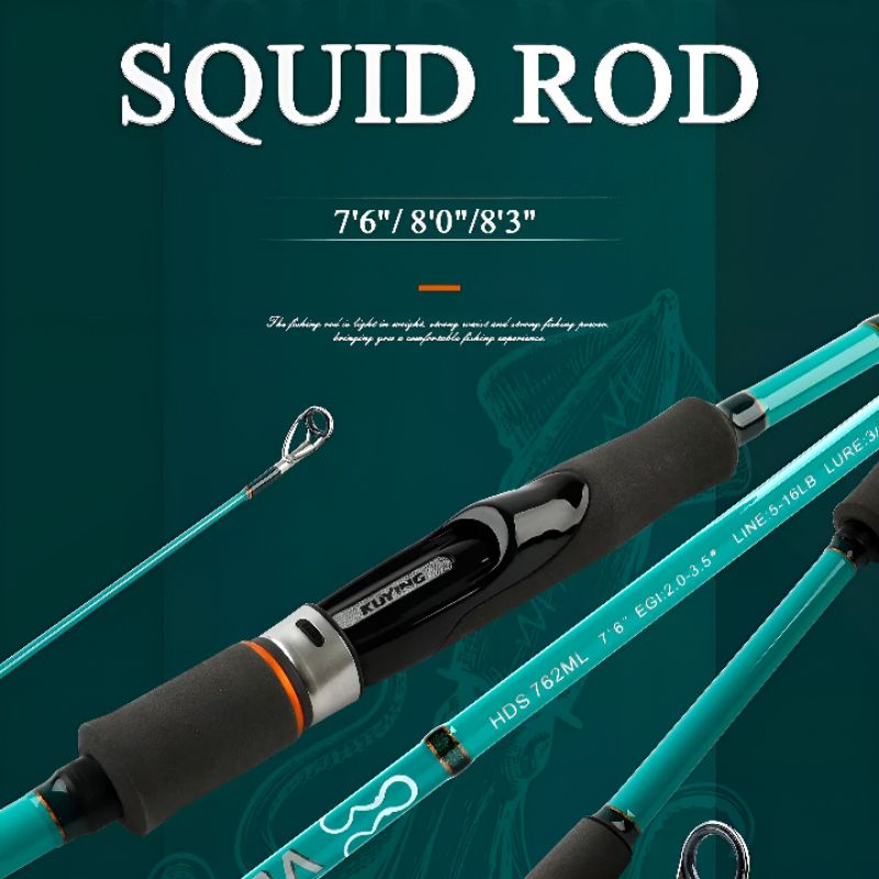 Kuying Hydra Squid Rod Ready Stock | Shopee Malaysia