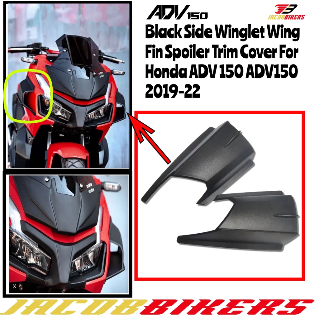 Honda ADV 150 CBR 250 winglet modified motorcycle fixed wind side wind ...