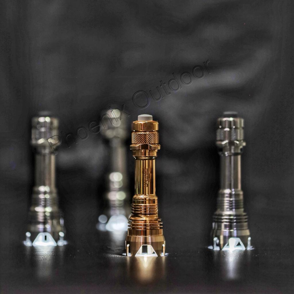 Manker Striker Titanium & Copper Luminus SFT40 LED 2300LM 500Meters ...