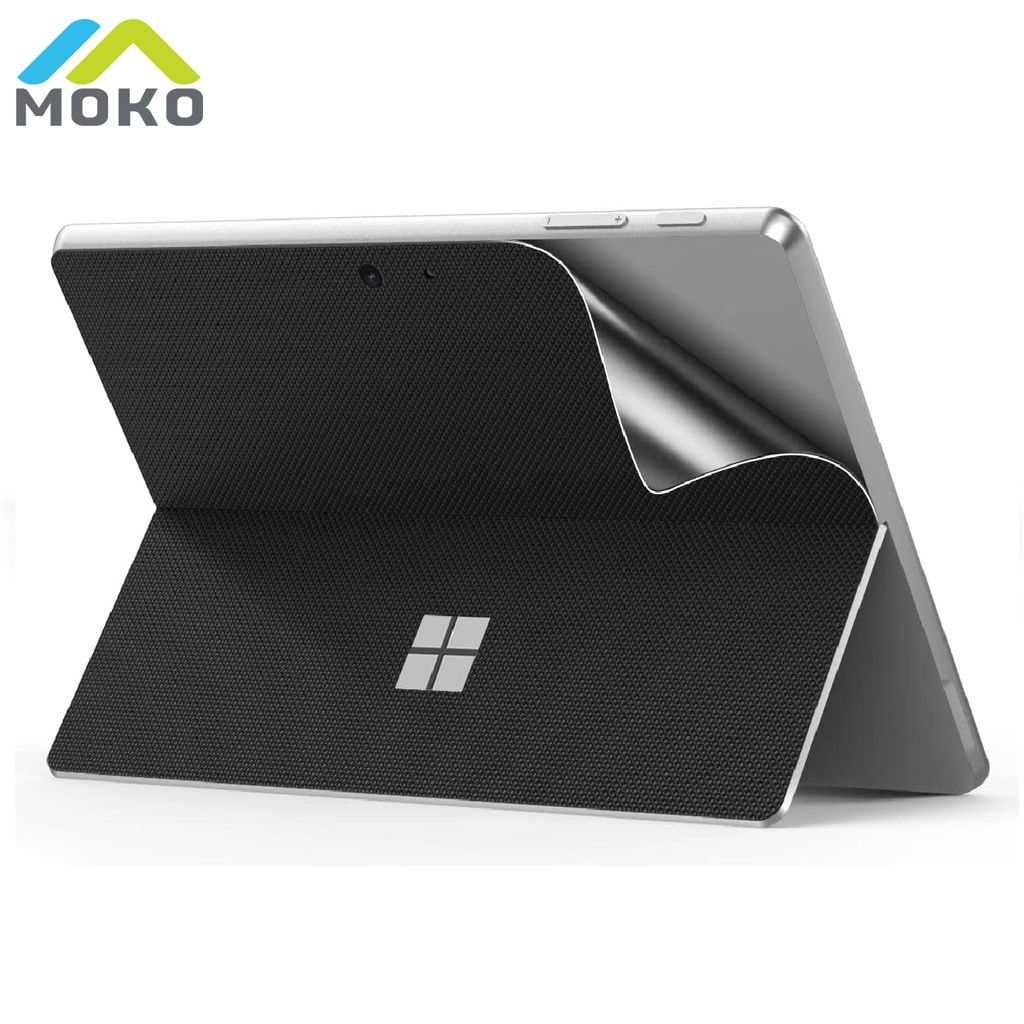 MoKo PU Leather Protective Tablet Back Skin Stick Decal for Microsoft ...