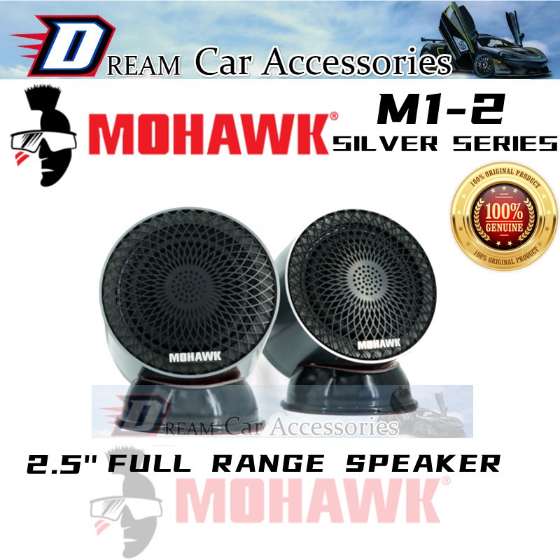 Mohawk M1 Series 2.5 inch Full Range Speaker with bass Full Range Spiker Kereta M1-2.5 | Shopee ...