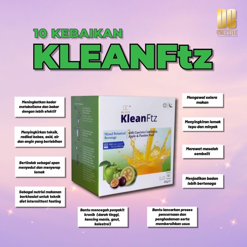 COMBO (KLEANZ + SLIMFITZ CAFE) | Shopee Malaysia