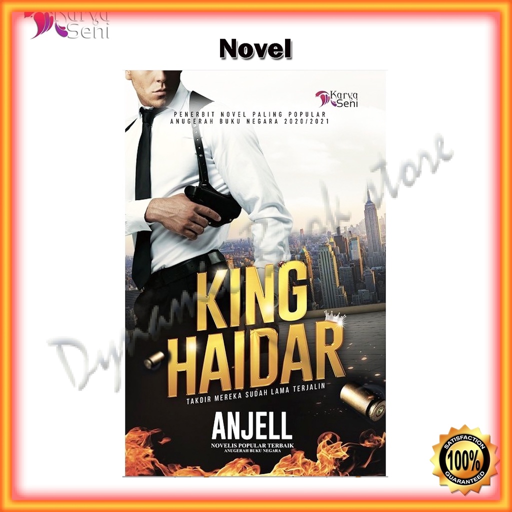 Novel : King Haidar ( Anjell ) | Shopee Malaysia
