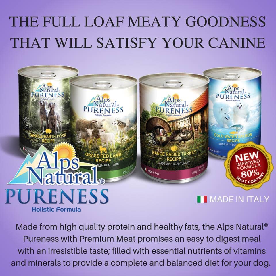 Alps Natural Pureness Dog Canned Wet Food ( 400g ) | Shopee Malaysia
