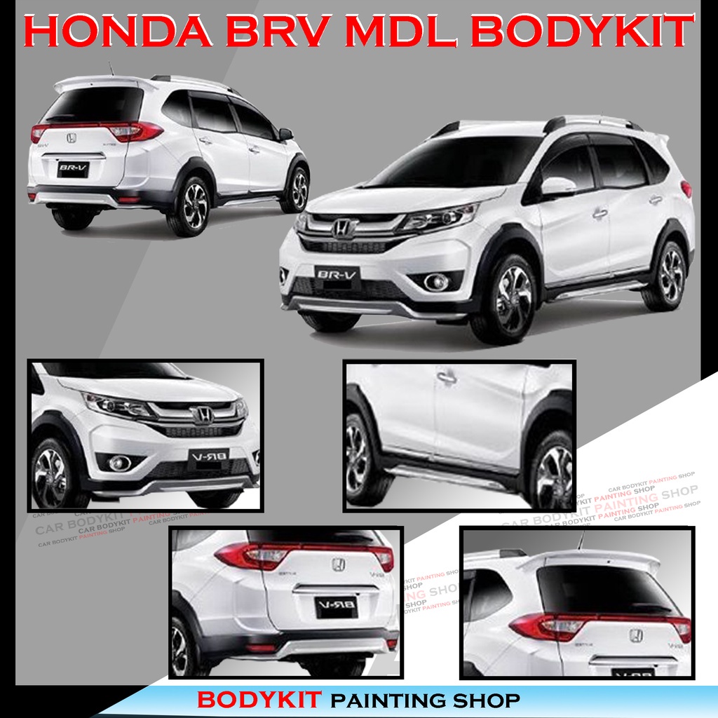 HONDA BRV MDL STYLE FULL SET FULLSET SKIRTING (FRONT SKIRT ,SIDE SKIRT ...