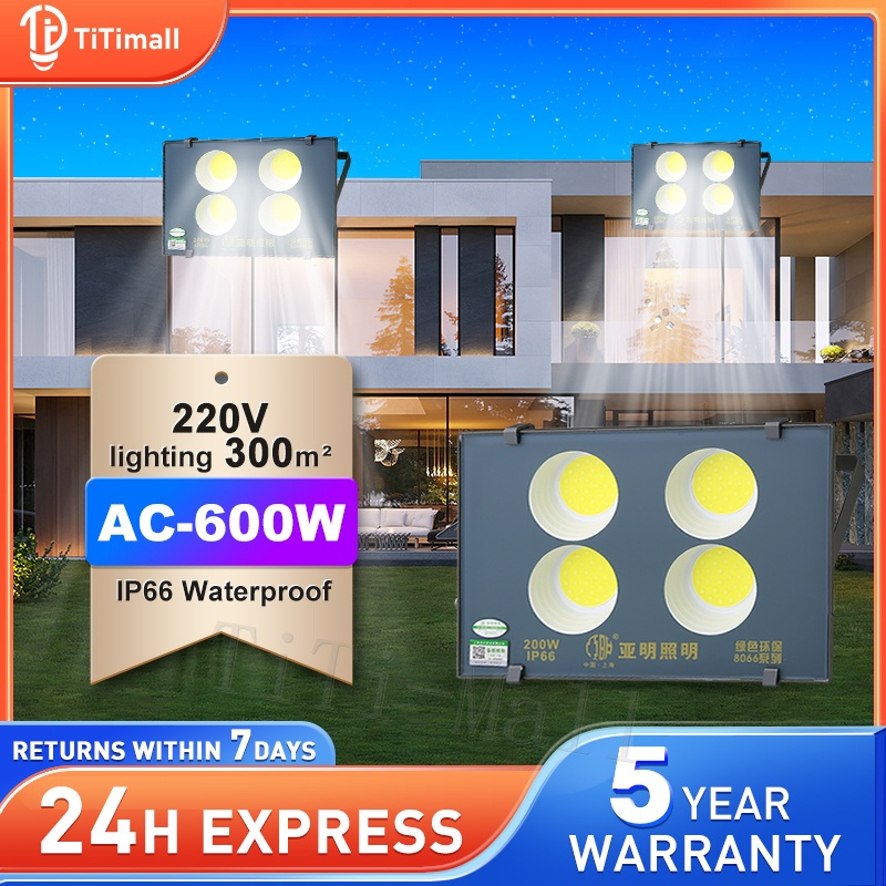 220V/600W Flood Light AC LED Spotlight IP66 Waterproof led Beam Lamp ...