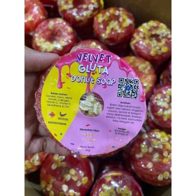 SABUN VELVET DONUT VIRAL | Shopee Malaysia