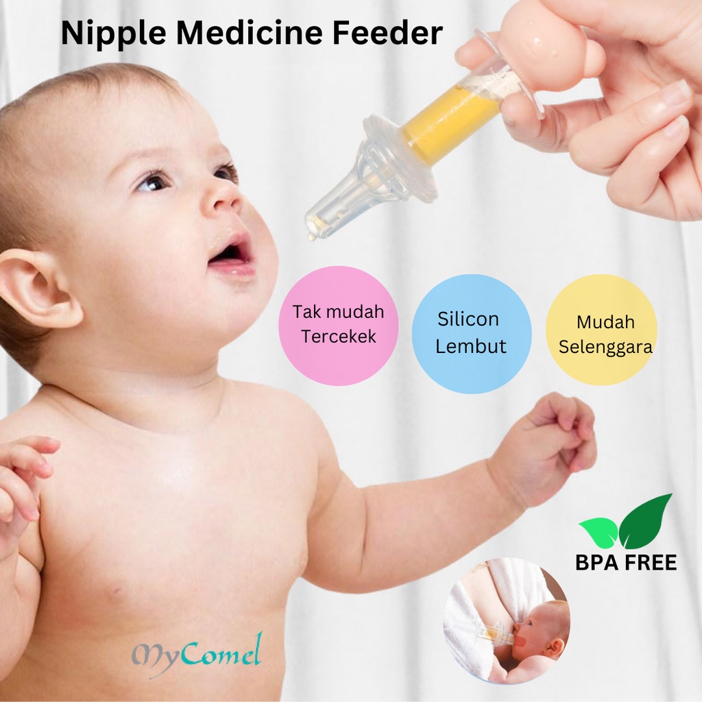 Medicine Feeder [Anti-Choke Syringe Feeding] with cover | Shopee Malaysia